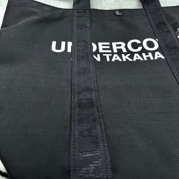 Undercover | Bags | Undercover Jun Takahashi Black Nylon Tote Bag ...